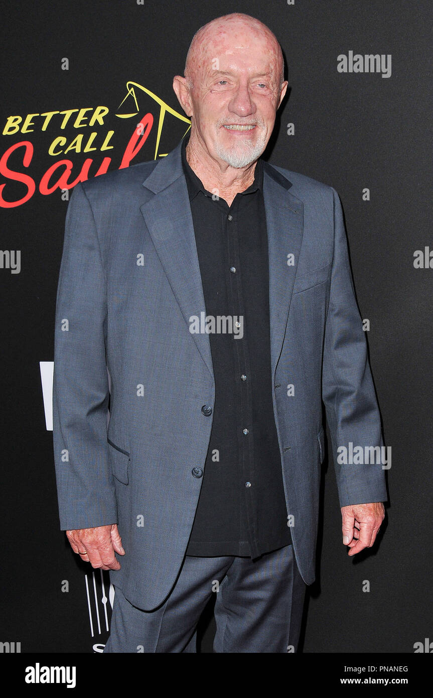 Jonathan Banks at the "Better Call Saul" Season 3 Los Angeles Premiere ...