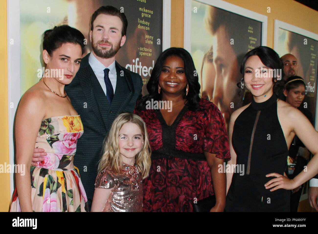 Jenny Slate, Chris Evans, Mckenna Grace, Octavia Spencer, Jona Xiao 04 ...