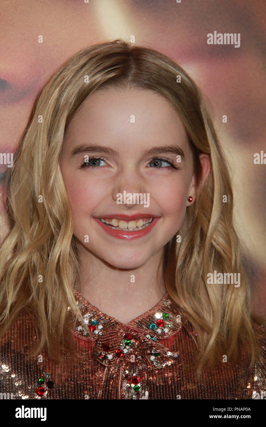 Mckenna Grace 04/04/2017 The Los Angeles Premiere of "Gifted" held at ...