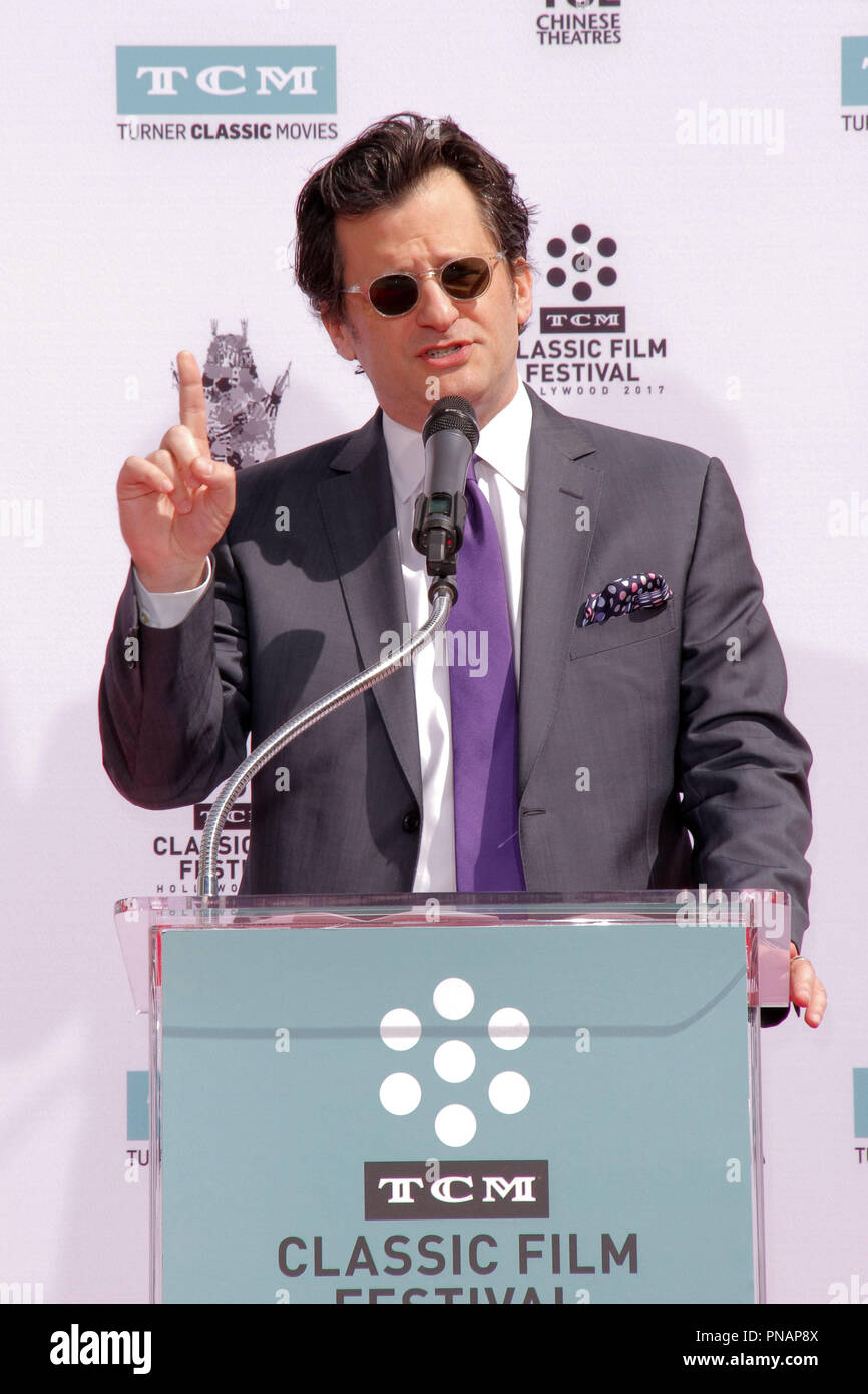 Ben Mankiewicz at the Hand and Footprint Ceremony honoring father and ...