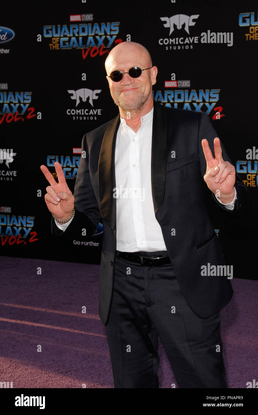 Michael Rooker at the World Premiere of Marvel Studios' "Guardians of ...