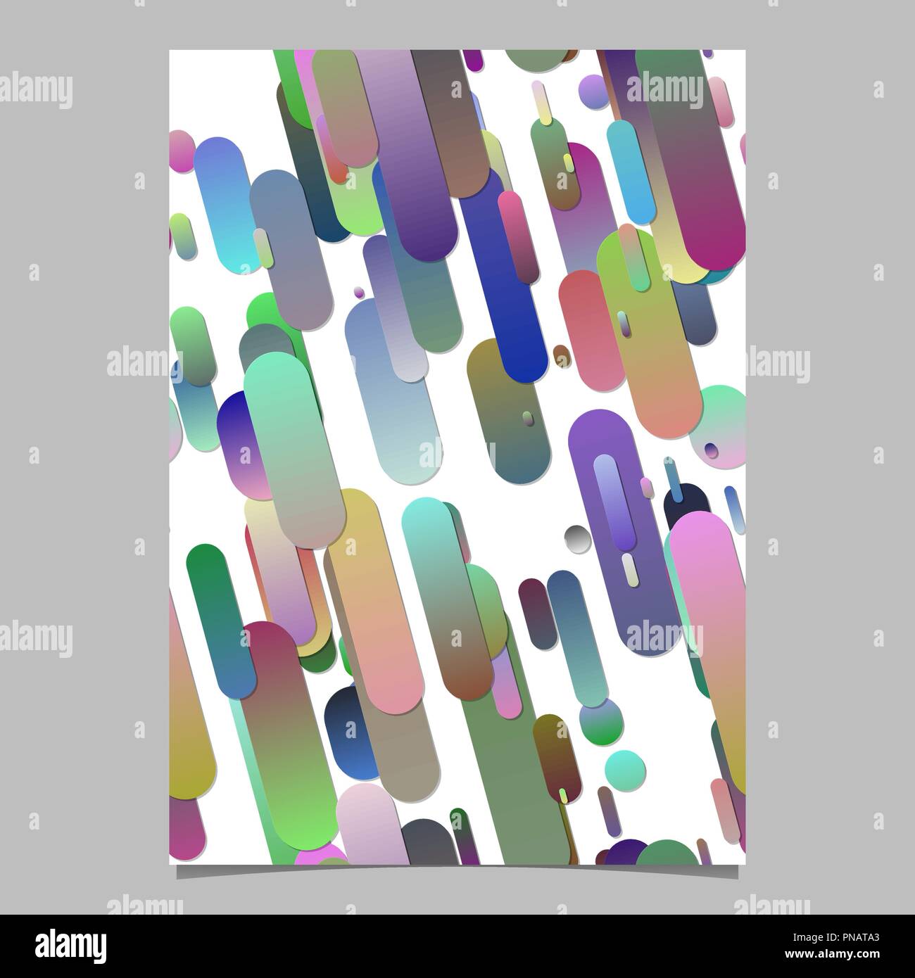 Colorful Modern Gradient Stripe Pattern Brochure Background Template Stock Vector Image And Art