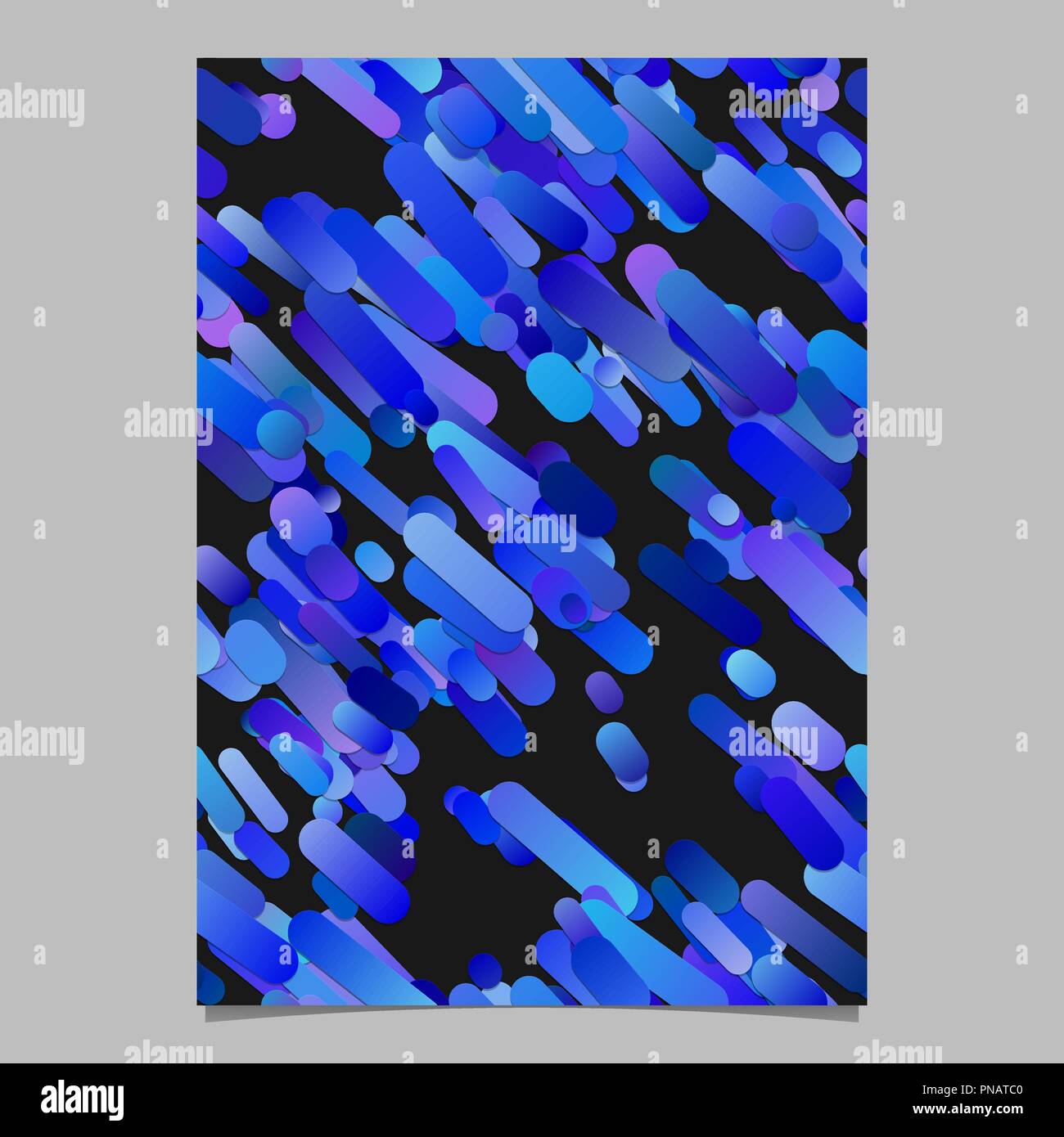 Blue abstract modern diagonal gradient rounded stripe pattern brochure ... Blue abstract modern diagonal gradient rounded stripe pattern brochure ...