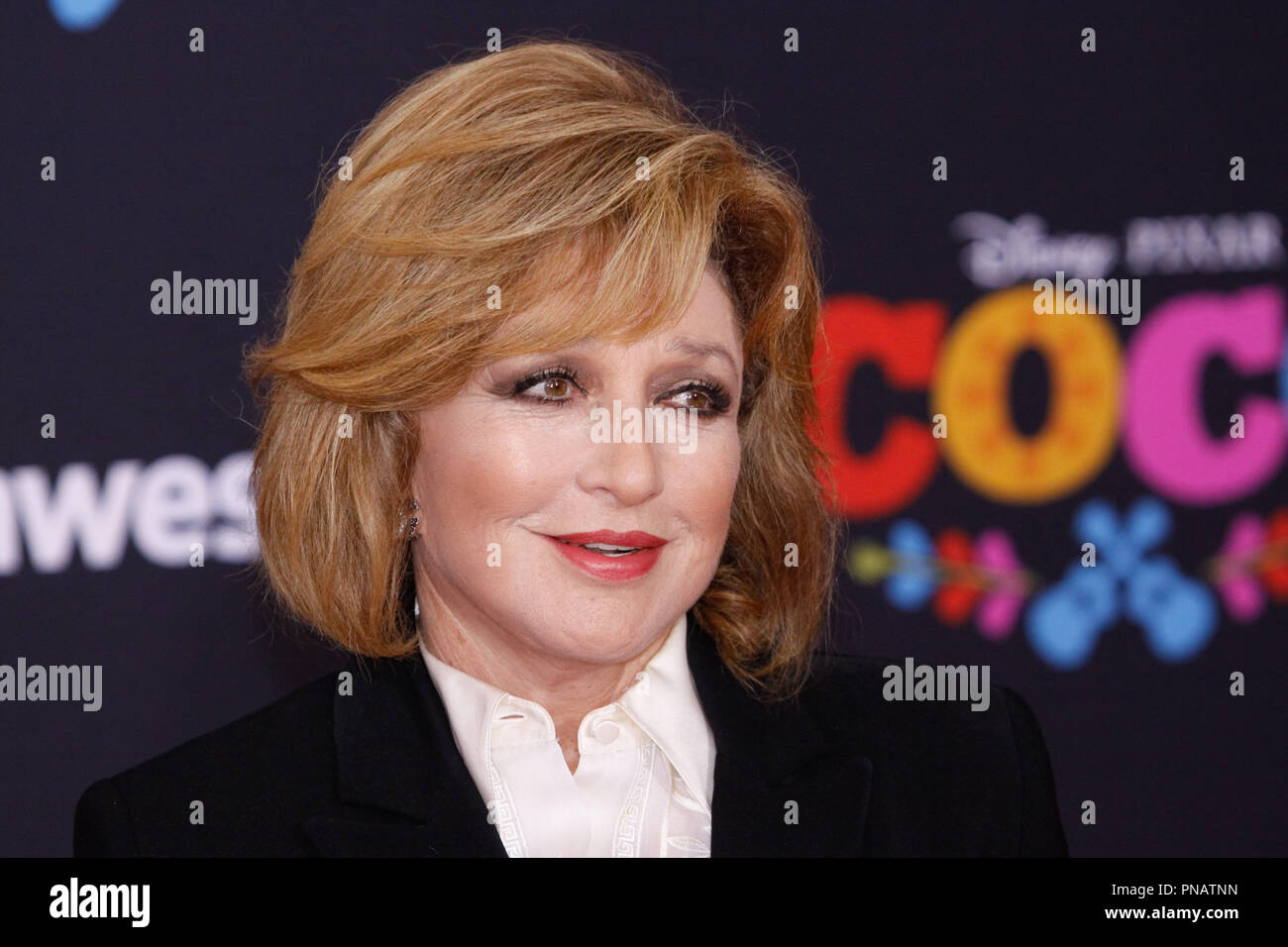 Angélica María at the Premiere of Disney/Pixars "Coco" held at El ...