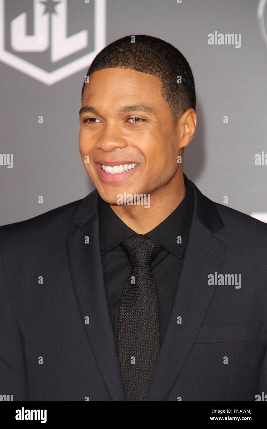 Ray Fisher at the World Premiere of Warner Bros' "Justice League" held ...