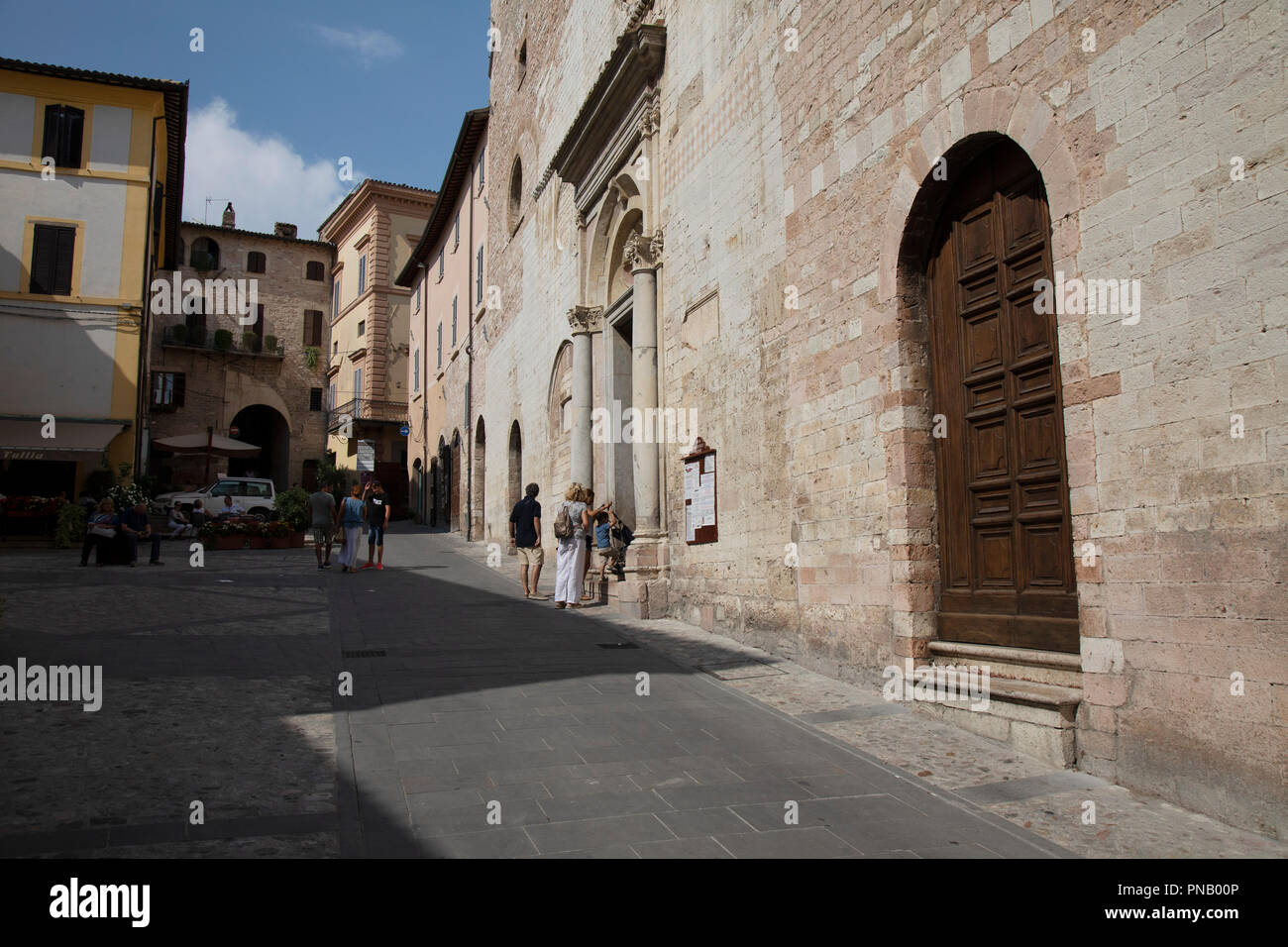 Chiesa di San Lorenzo Martire in Spello, Umbria, Italy Stock Photo - Alamy