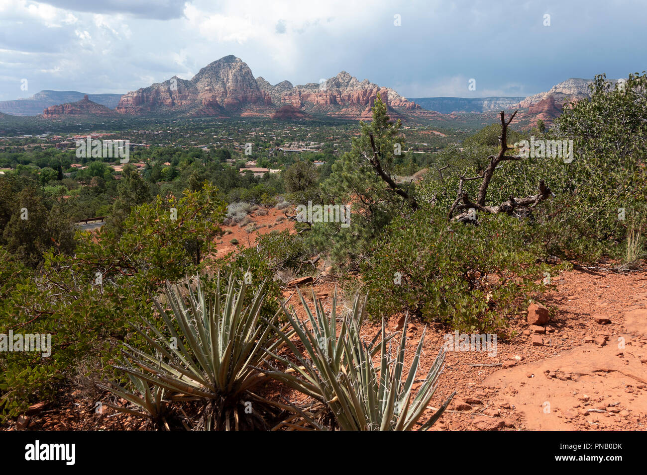 View over Sedona Arizona Stock Photo - Alamy