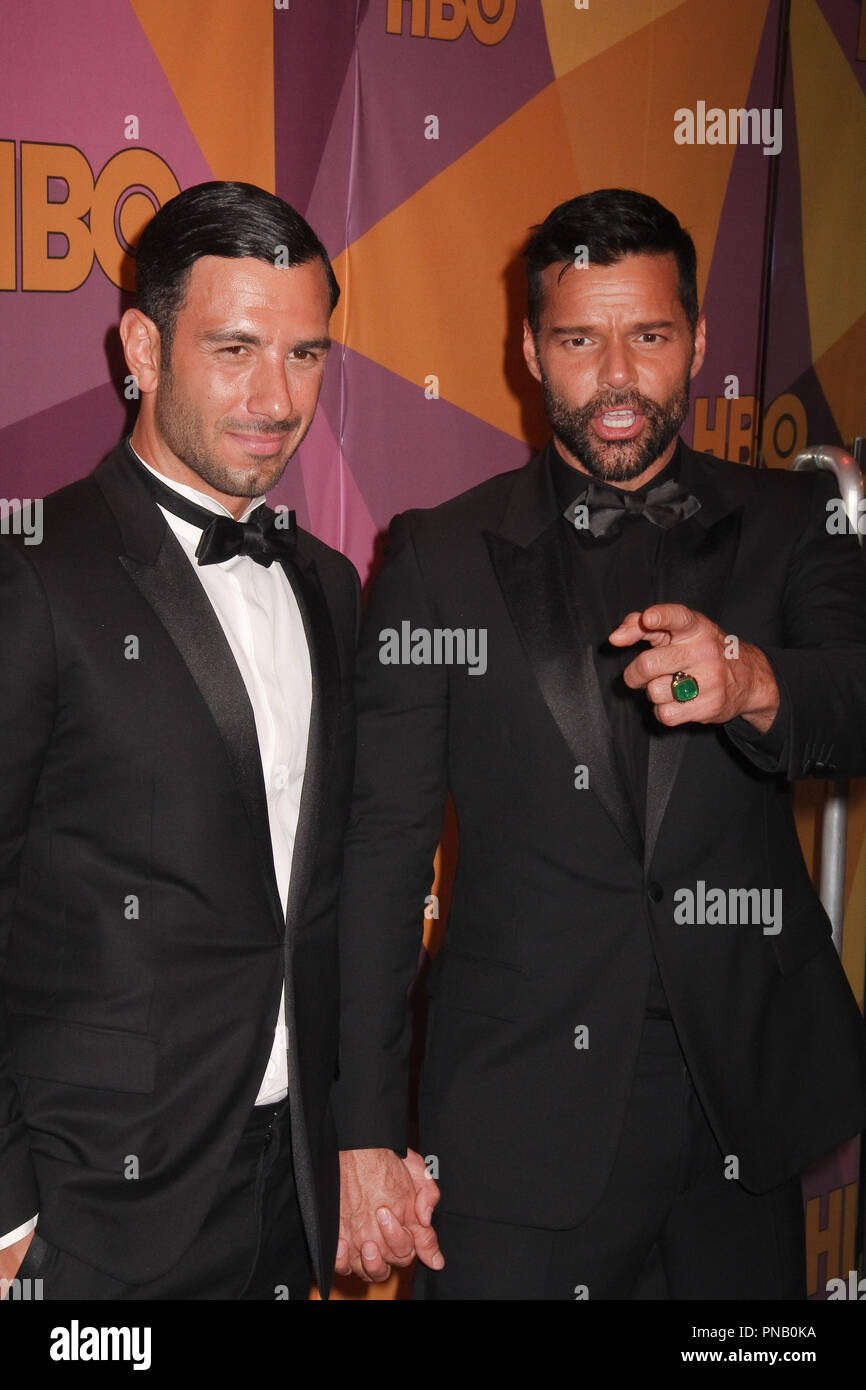 Ricky Martin 01/07/2018 The 75th Annual Golden Globe Awards HBO After ...