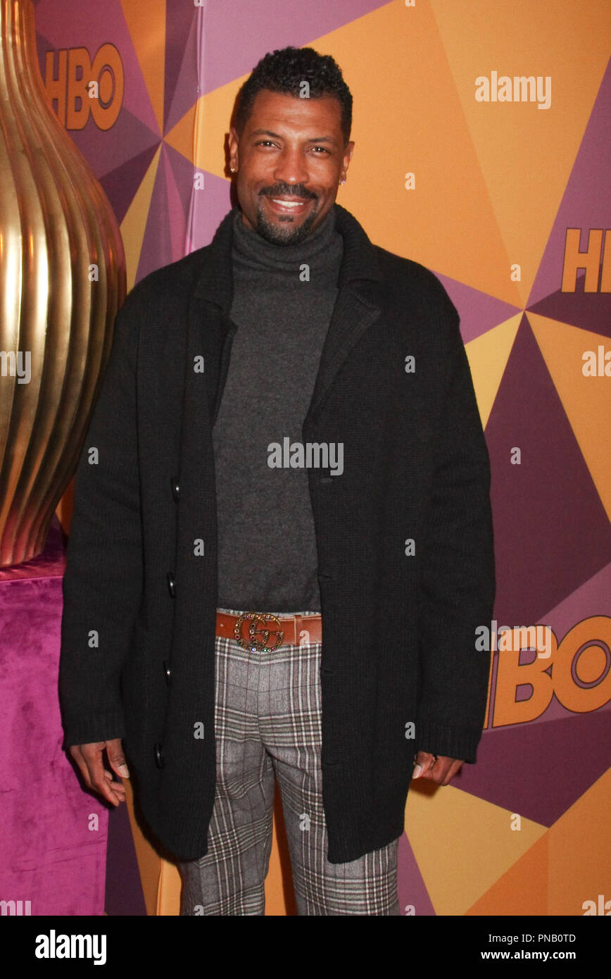Deon Cole 01/07/2018 The 75th Annual Golden Globe Awards HBO After ...