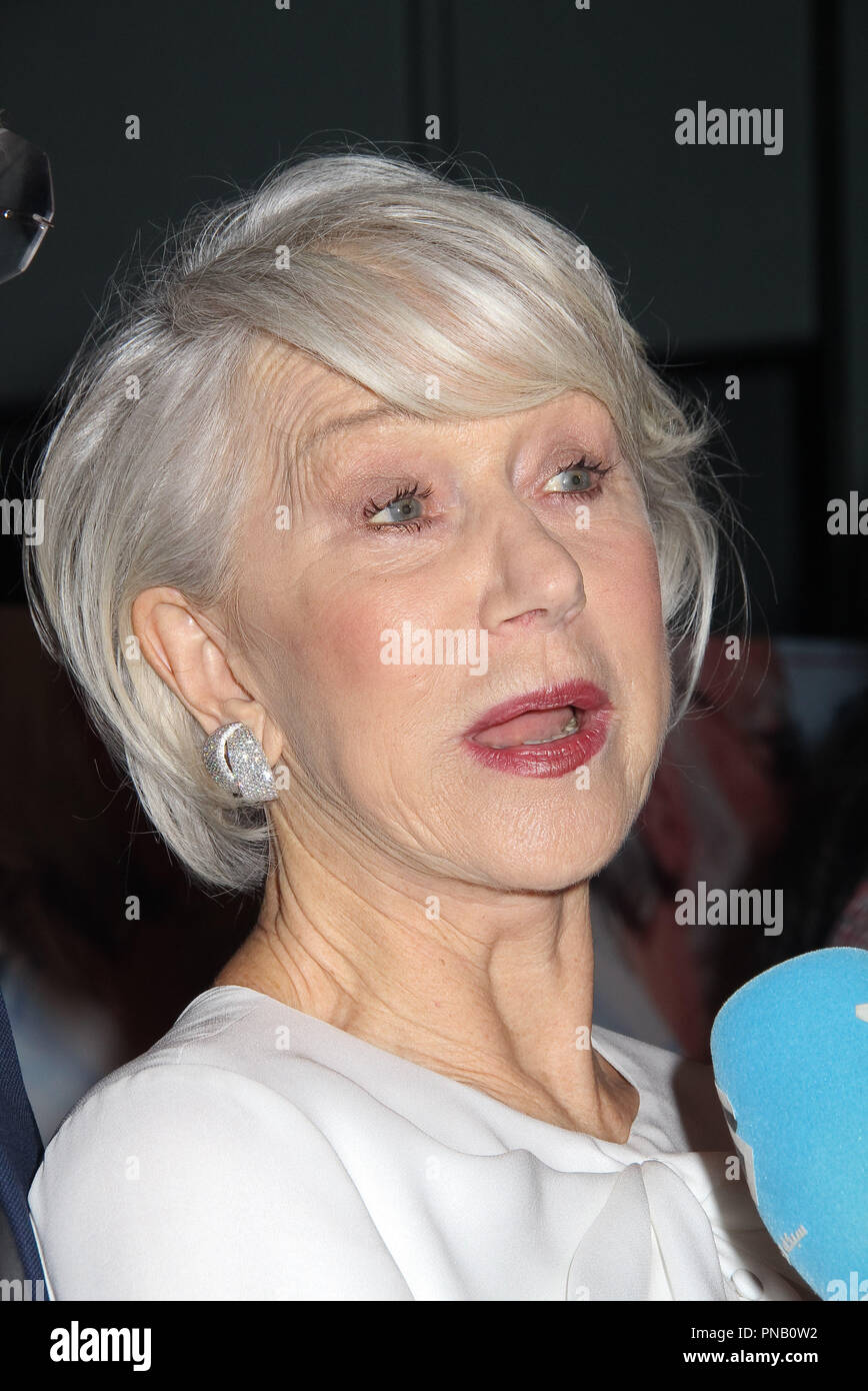 Helen Mirren 01/09/2018 The Los Angeles Premiere of "The Leisure Seeker ...