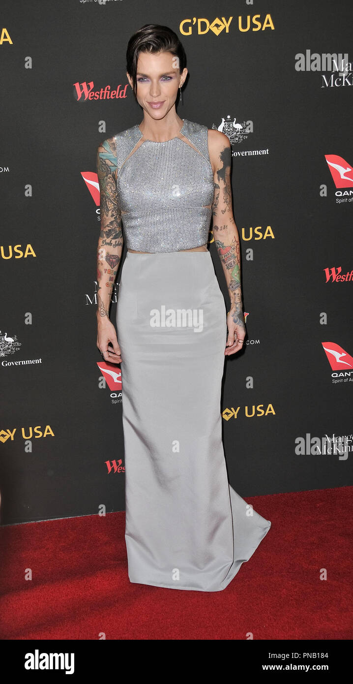 Ruby Rose at the 2018 G'Day USA Los Angeles Gala held at the ...