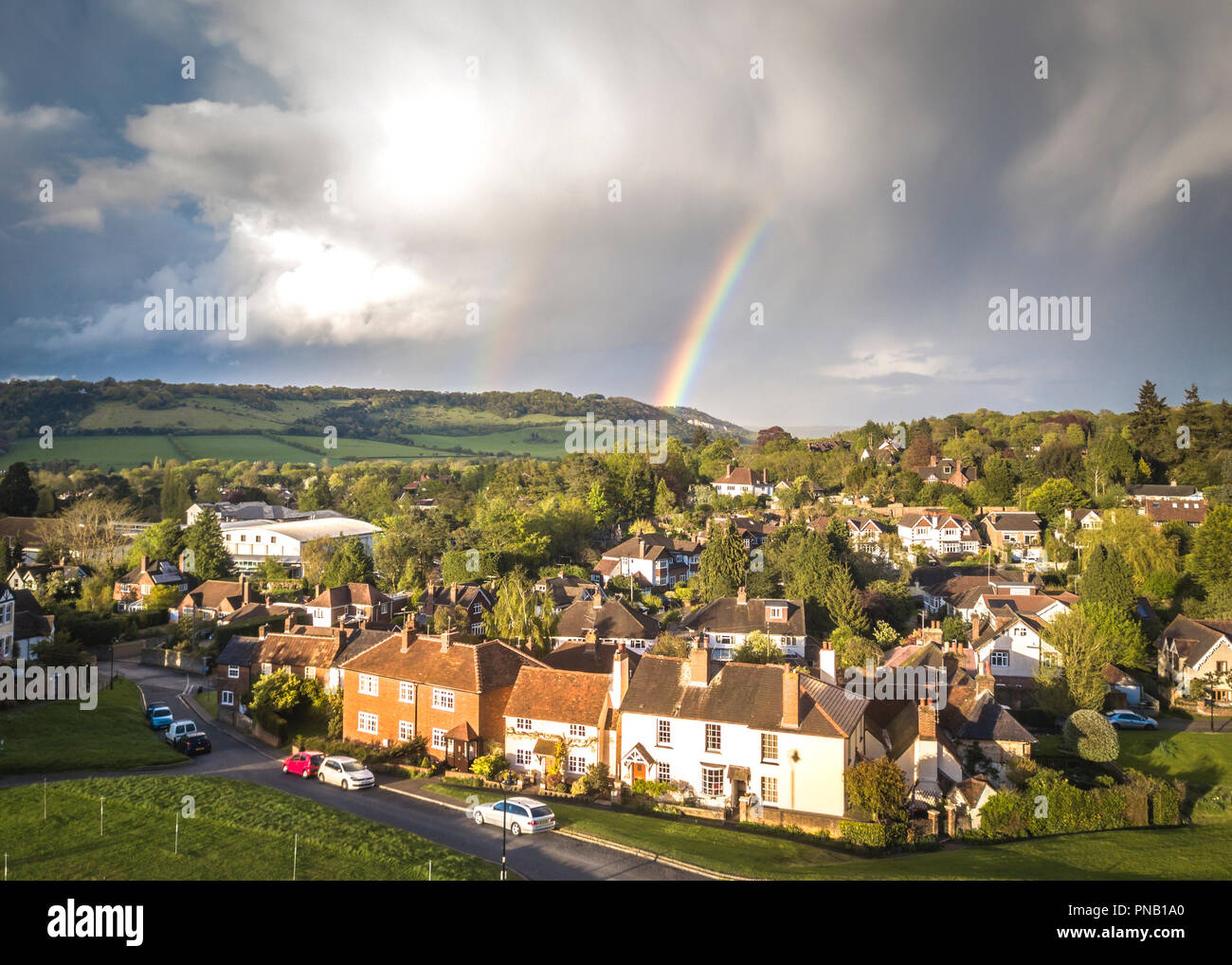 Surrey hills view of london hi-res stock photography and images - Alamy