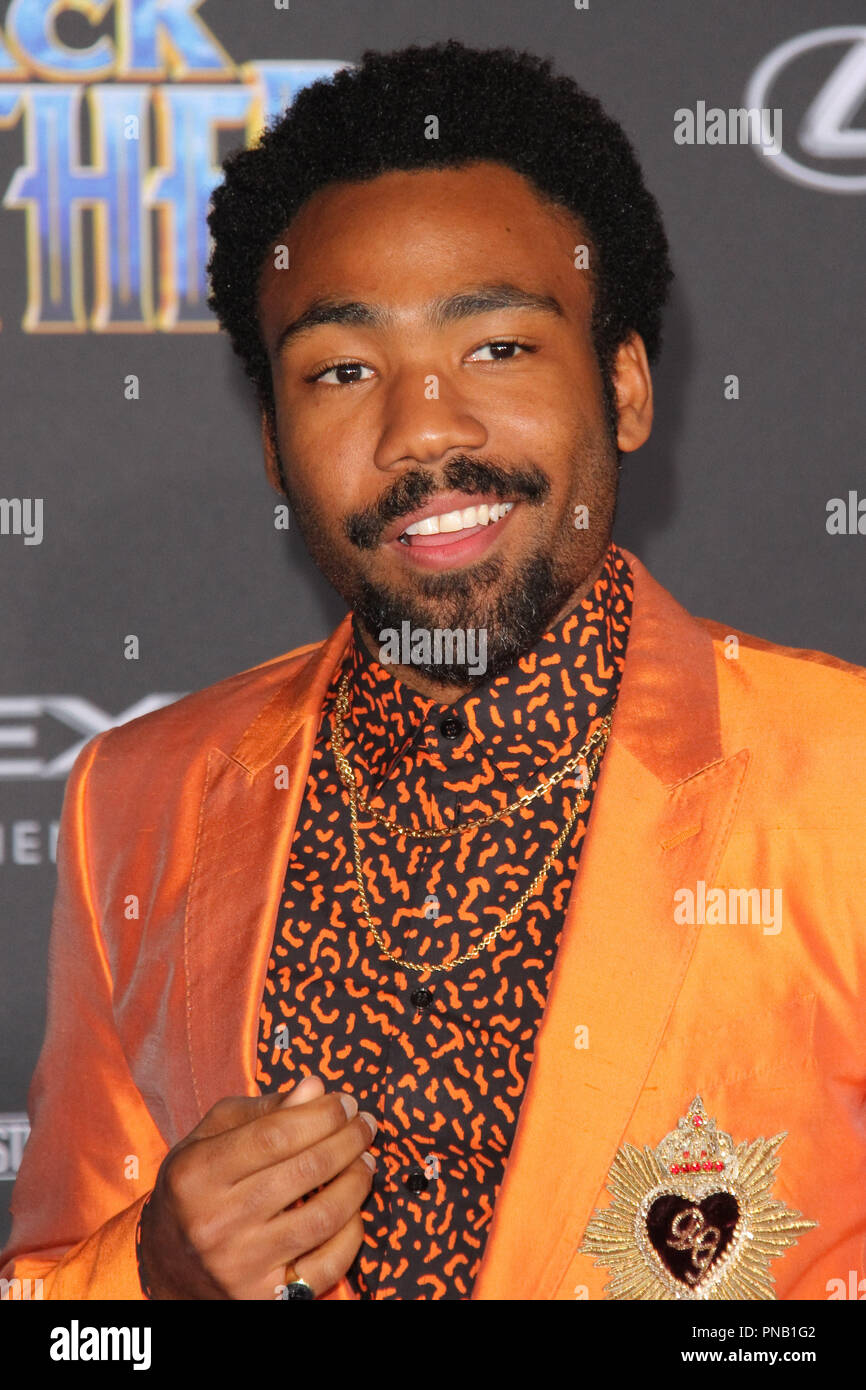 Donald glover red carpet event hi-res stock photography and images - Alamy