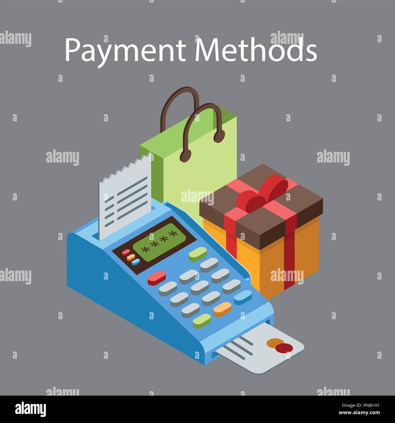 Methods of payment Stock Vector Images - Alamy