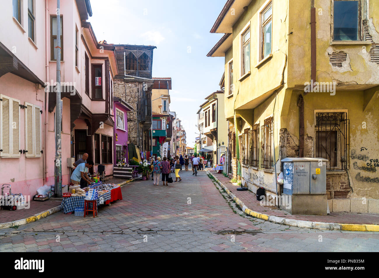 BURSA, TURKEY - SEPTEMBER 01, 2018 :: Mudanya is Greek historical ...