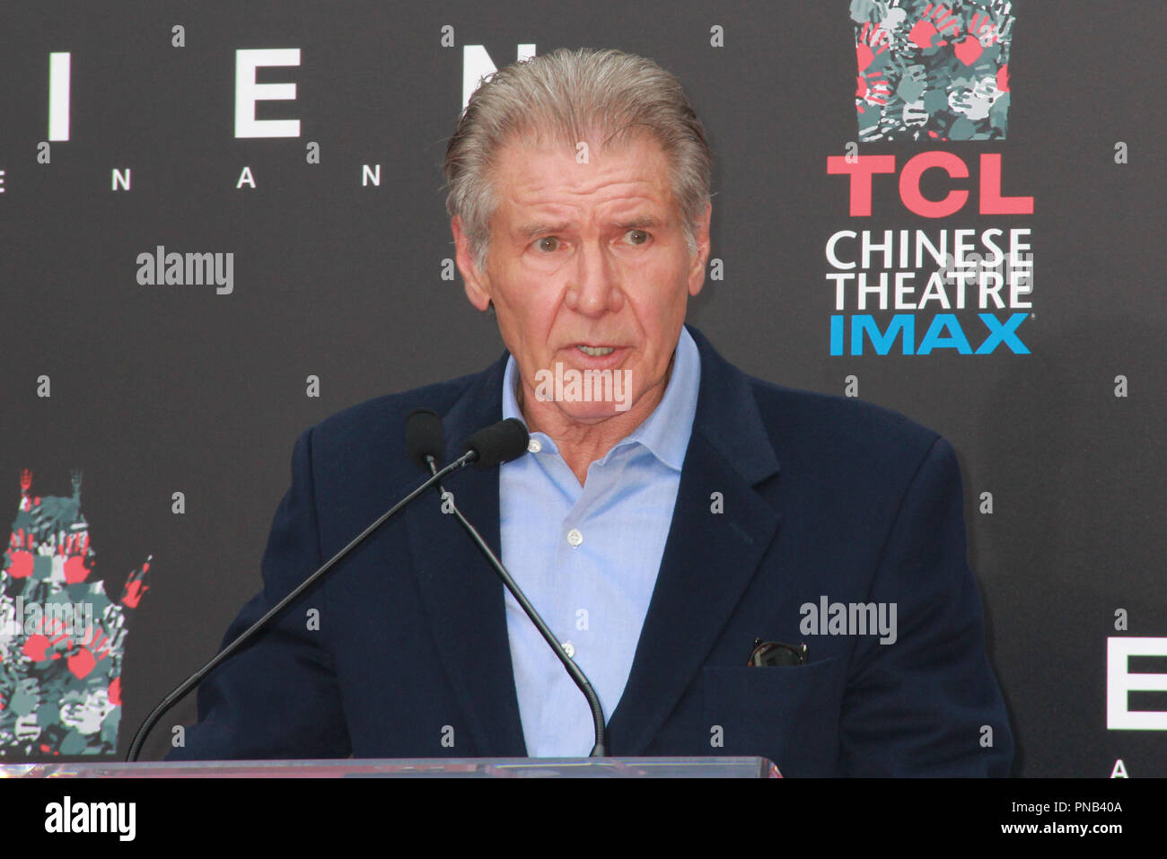 Harrison Ford 05/17/2017 Sir Ridley Scott Hand and Footprint Ceremony ...