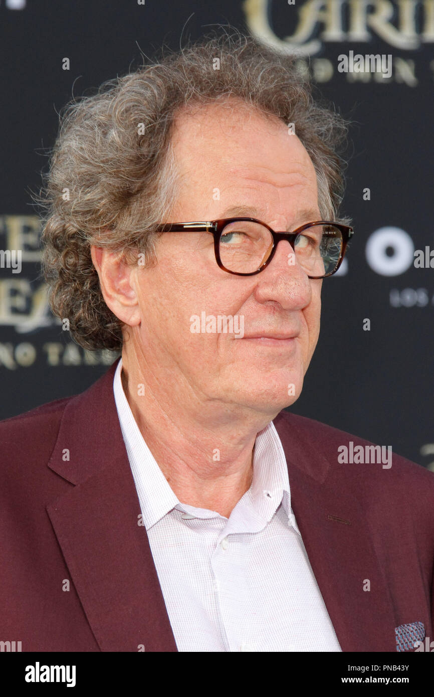 Geoffrey Rush at the Premiere of Disney's "Pirates of the Caribbean ...