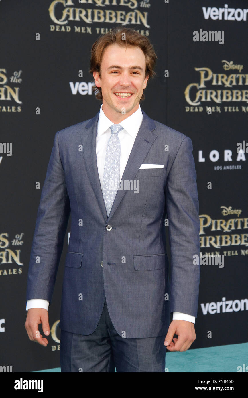 Ben O'Toole at the Premiere of Disney's "Pirates of the Caribbean: Dead ...
