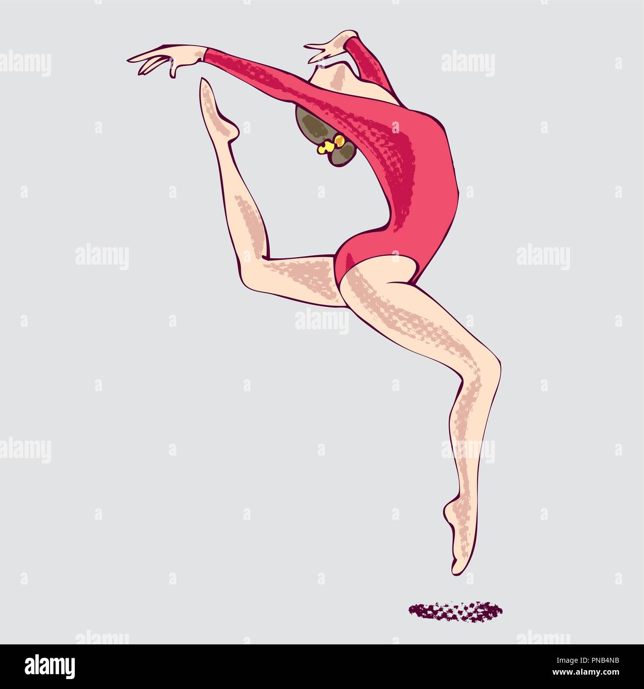 Calisthenics vector vectors hi-res stock photography and images - Alamy
