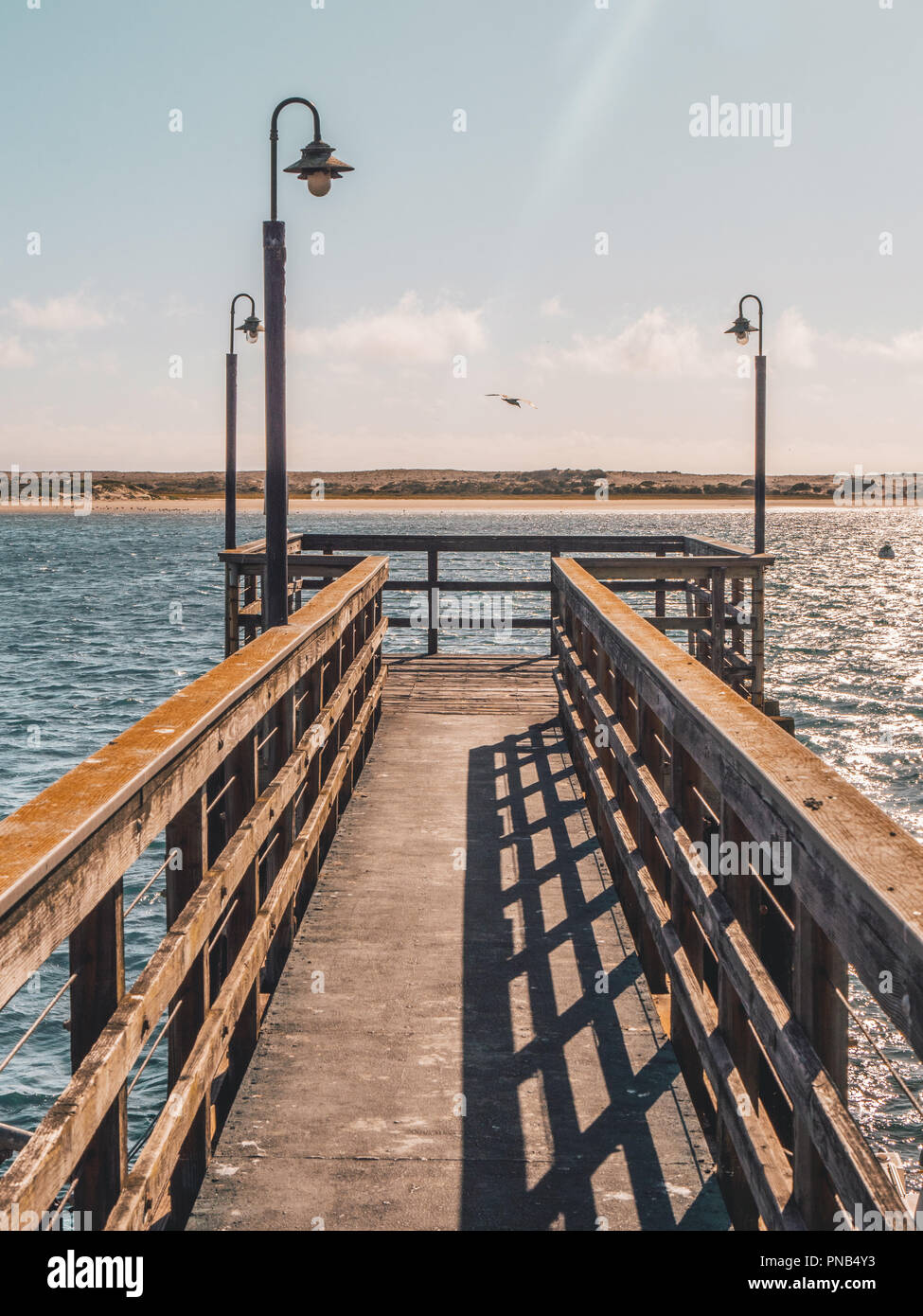 Huntington beach pier silhouette sunset hi-res stock photography and ...