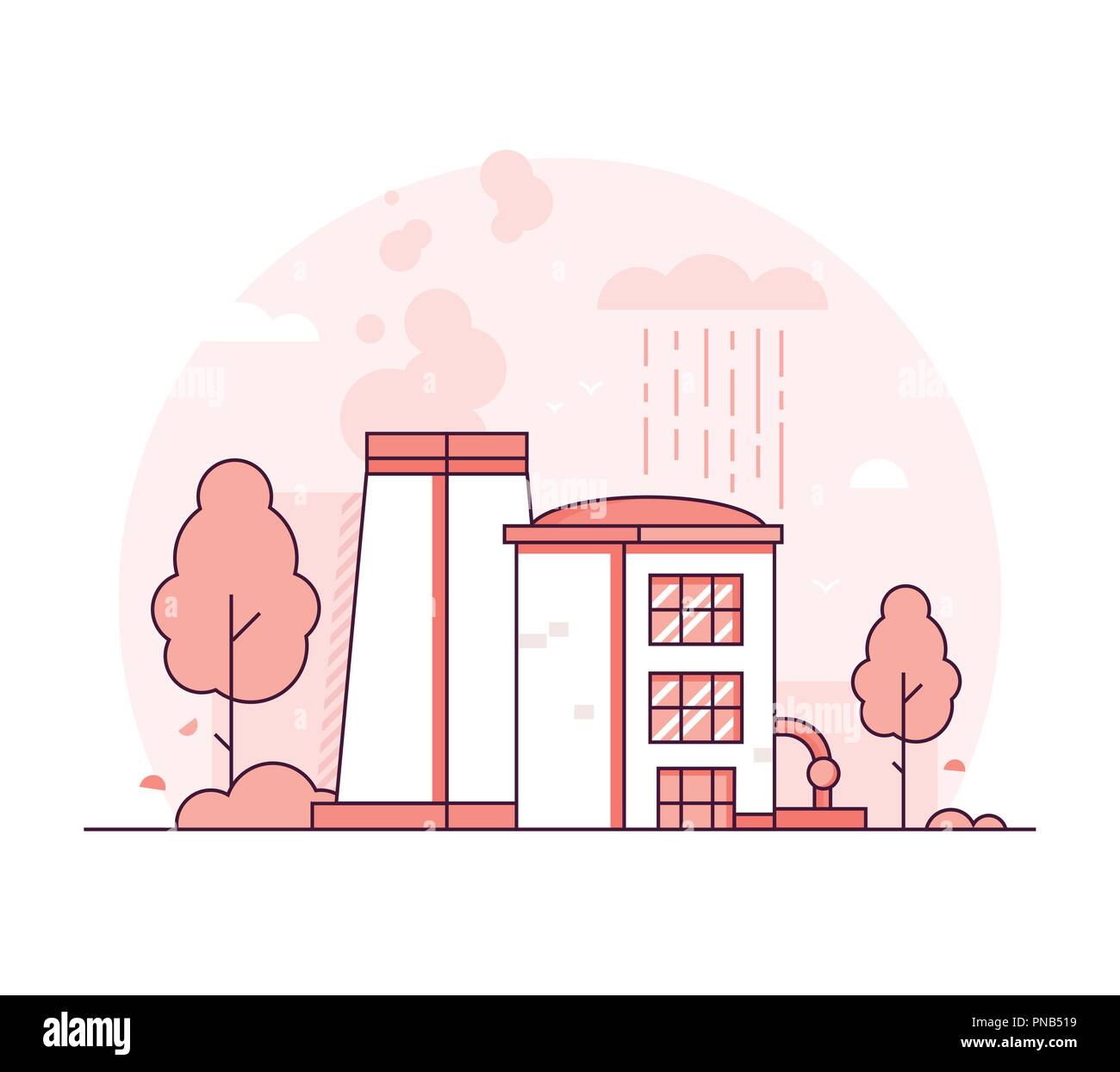 Factory equipment produce Cut Out Stock Images & Pictures - Alamy