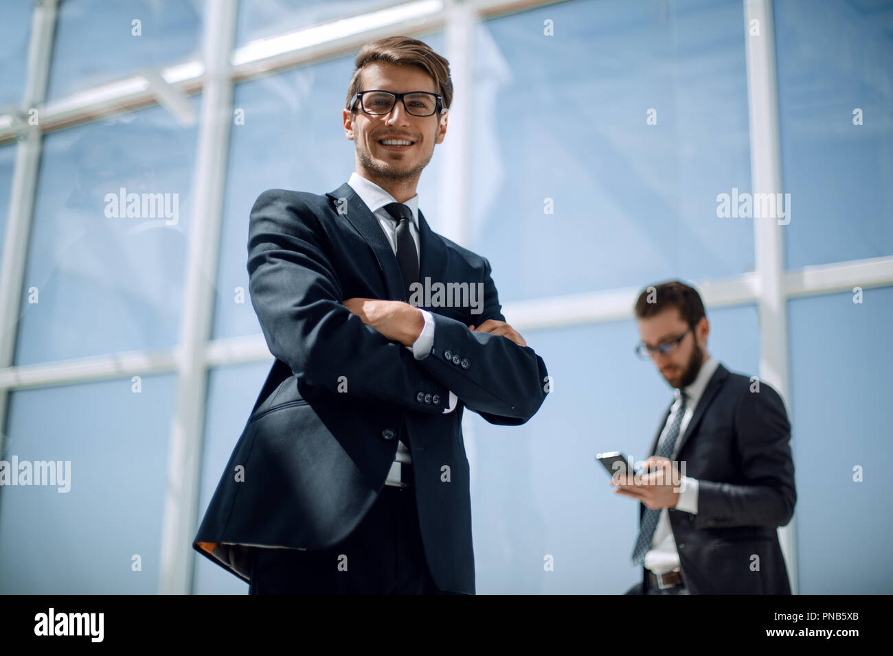 Bottom view businessman on hi-res stock photography and images - Alamy