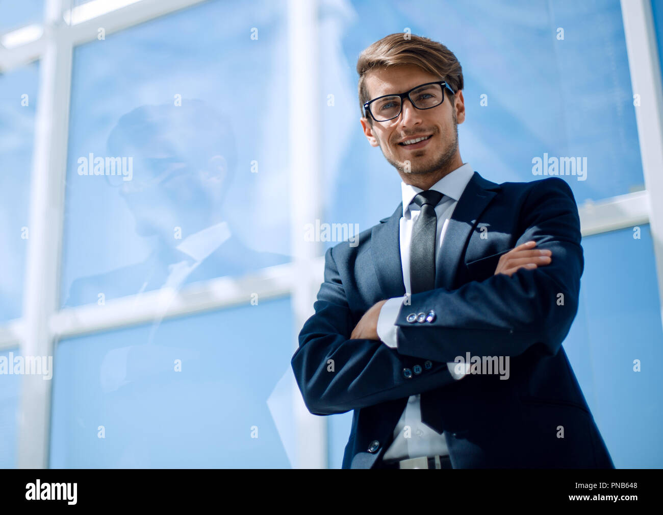 Business concept attractive confident experienced hi-res stock ...
