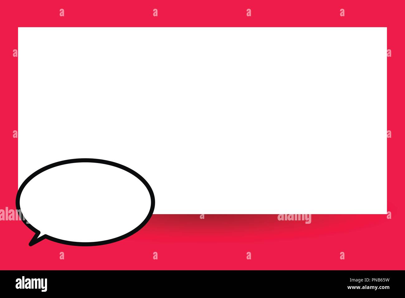 Flat design Vector Illustration Empty esp template copy text for Ad ...
