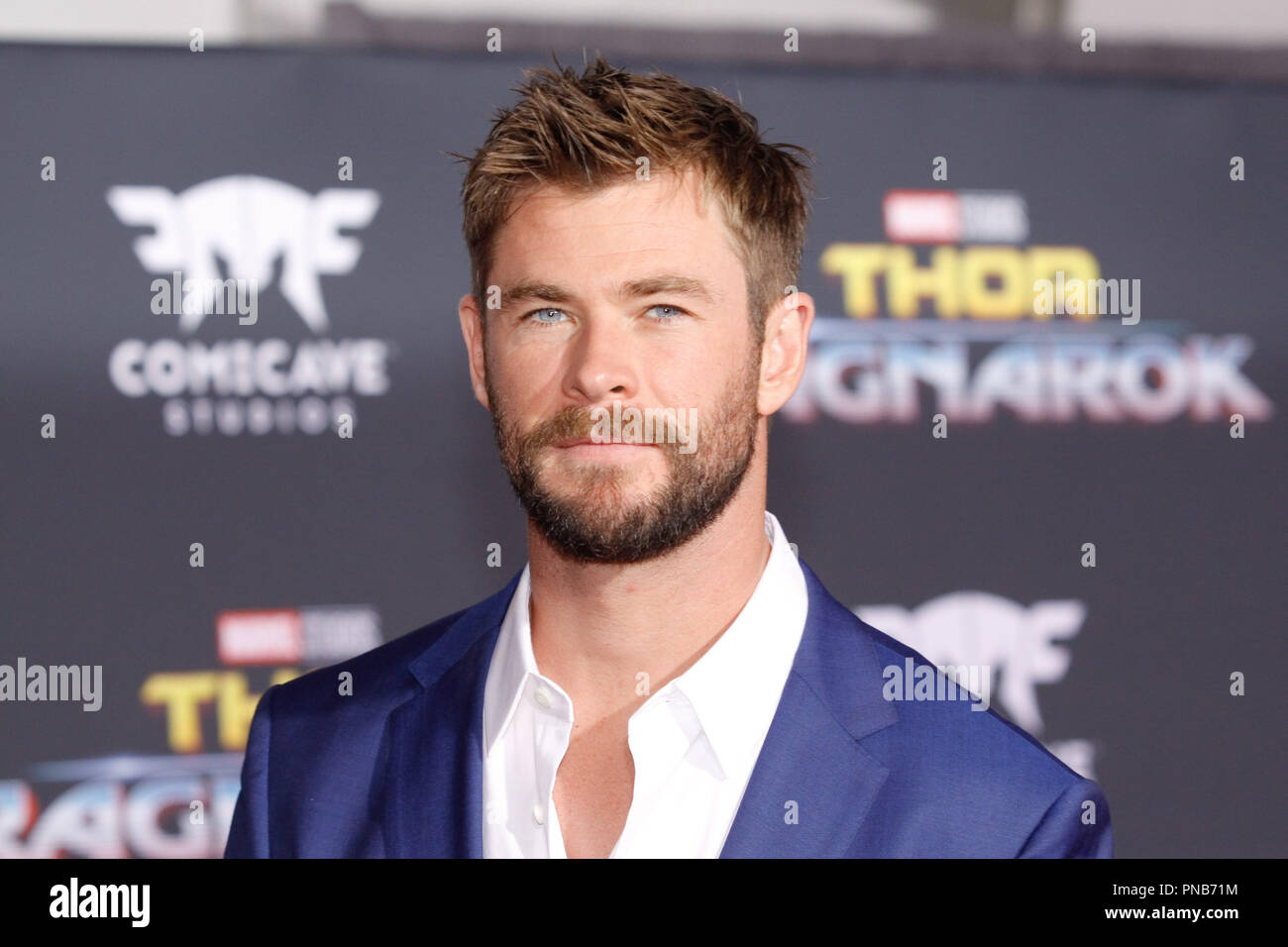Chris Hemsworth at the Premiere of Marvel Studios' "Thor: Ragnarok ...
