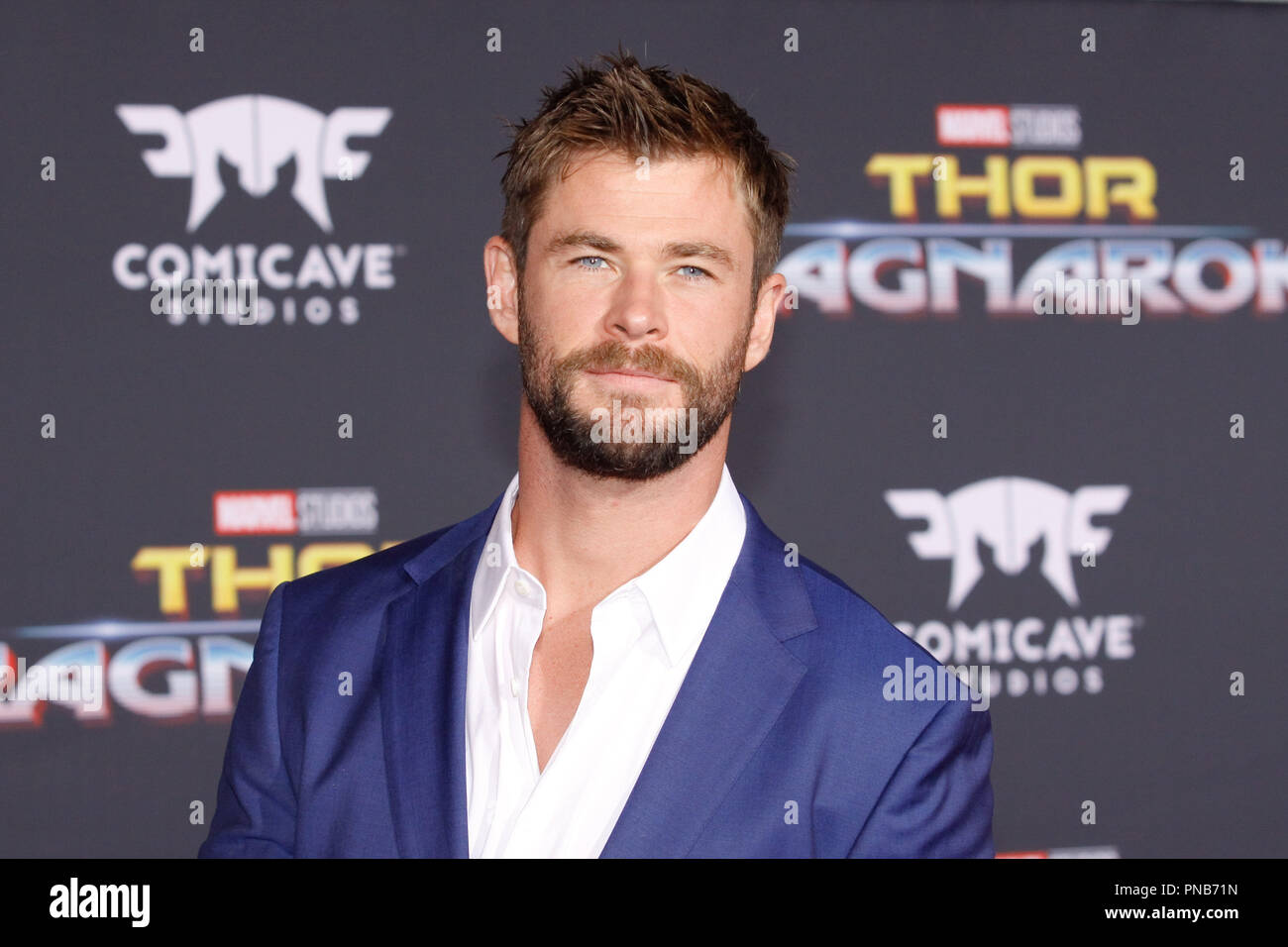 Chris Hemsworth at the Premiere of Marvel Studios' "Thor: Ragnarok ...