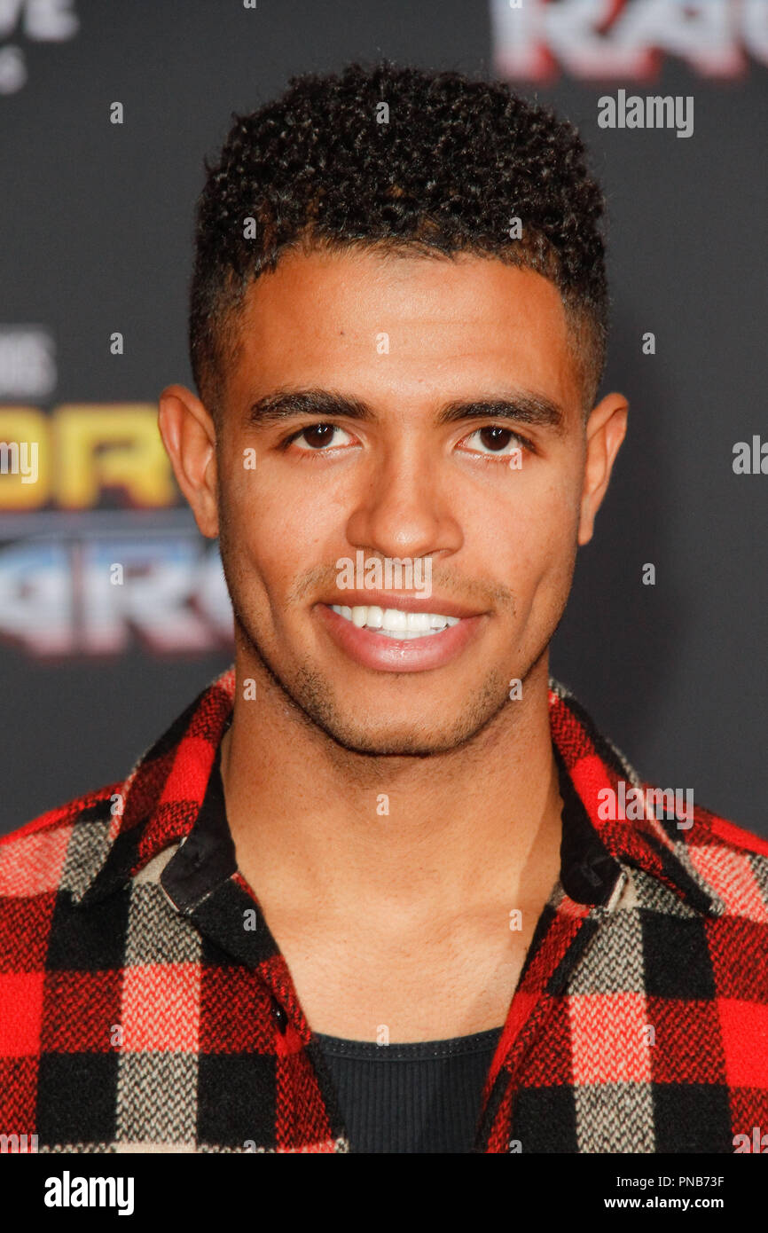 Mandela Van Peeples at the Premiere of Marvel Studios' "Thor: Ragnarok ...