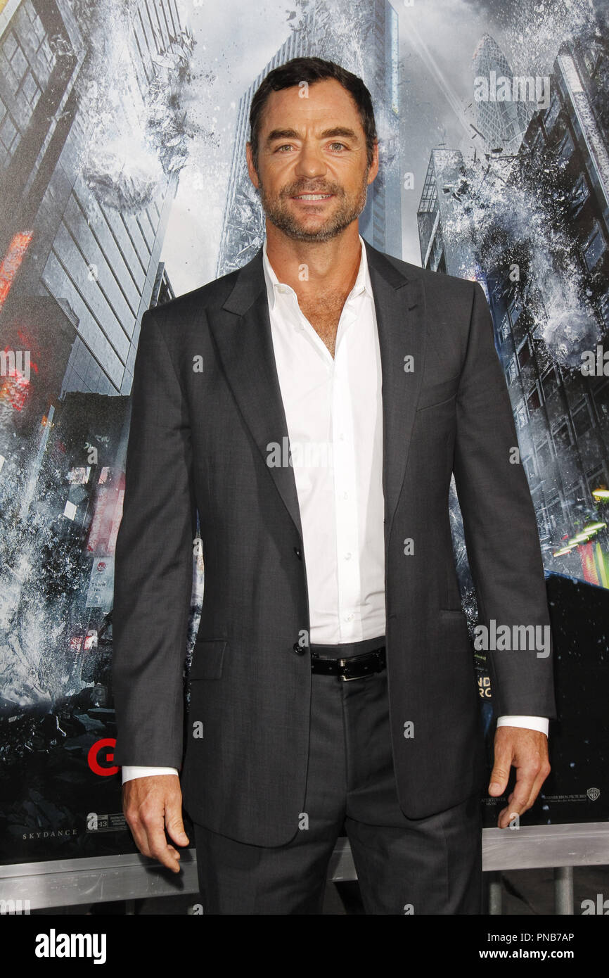 David Lee at the Premiere of Warner Bros' "Geostorm" held at the TCL ...