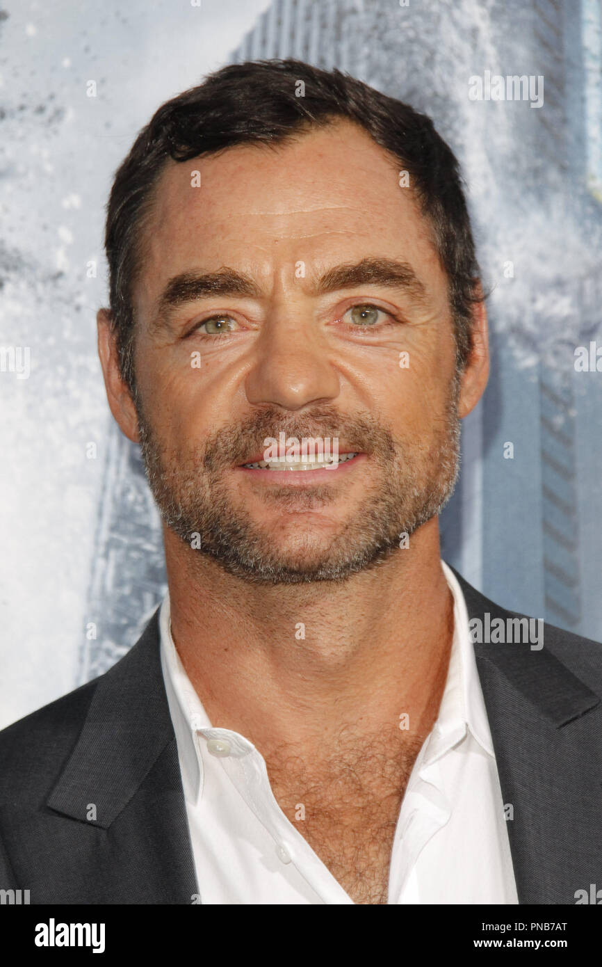 David Lee at the Premiere of Warner Bros' "Geostorm" held at the TCL ...