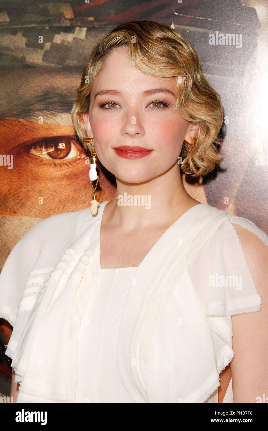 Haley Bennett at the Premiere of DreamWorks Pictures and Universal ...