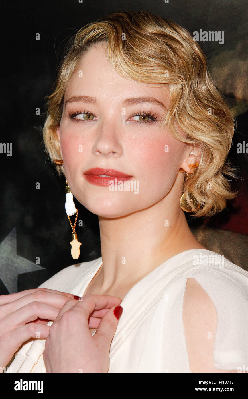Haley Bennett at the Premiere of DreamWorks Pictures and Universal ...