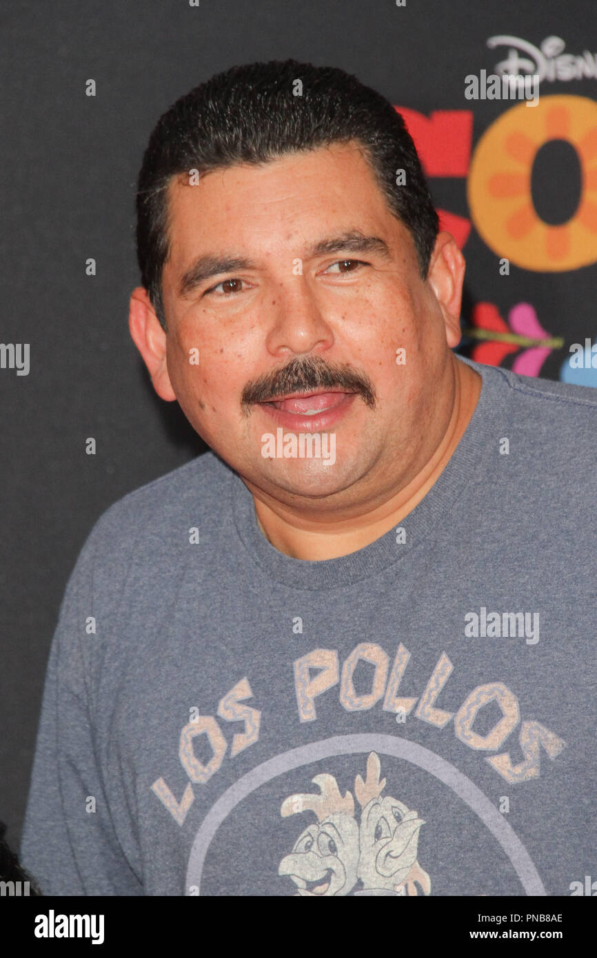Guillermo Rodriguez at the Premiere of Disney/Pixars "Coco" held at El ...