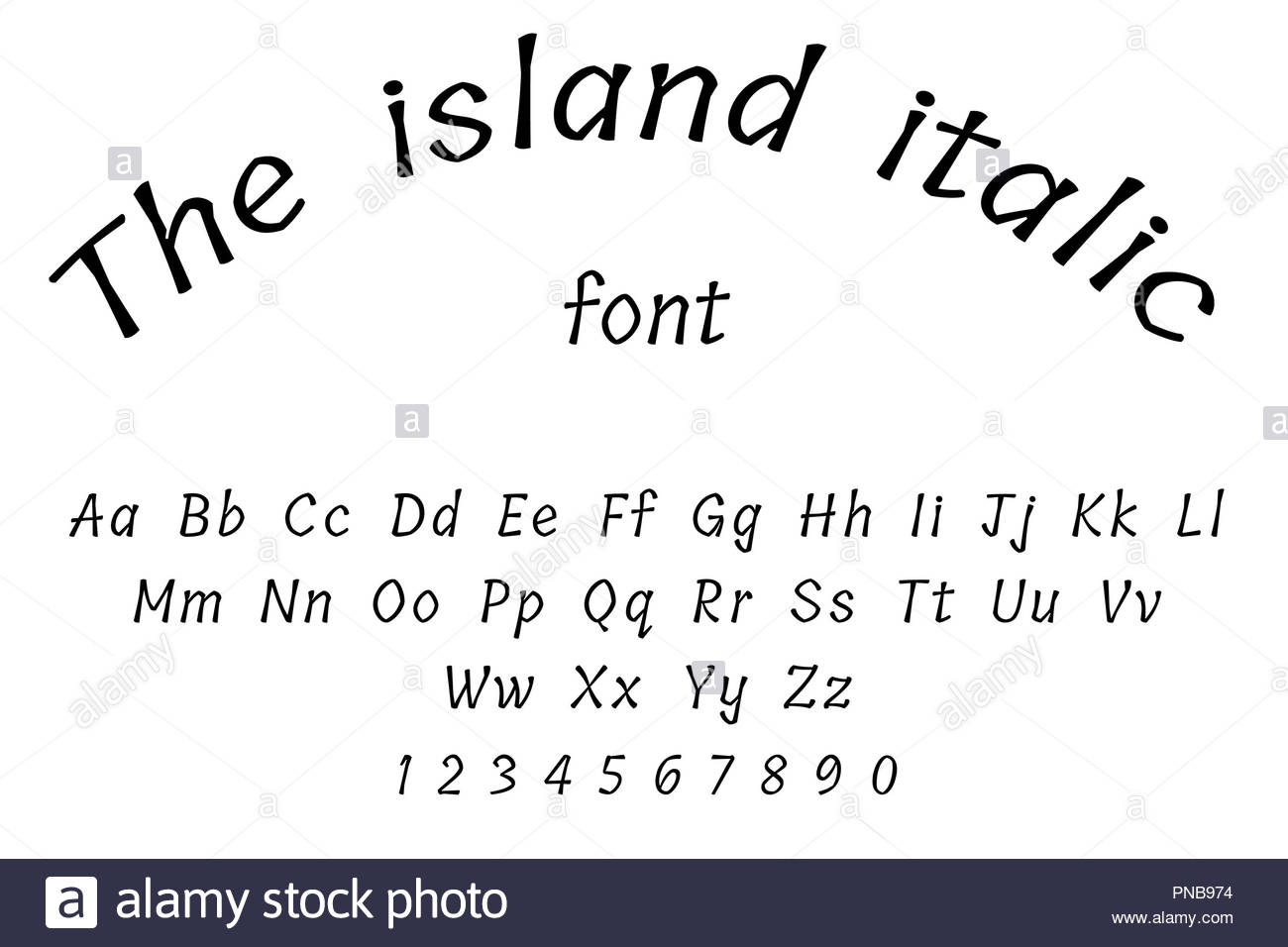 Illustrated Font Stock Photos & Illustrated Font Stock Images - Alamy
