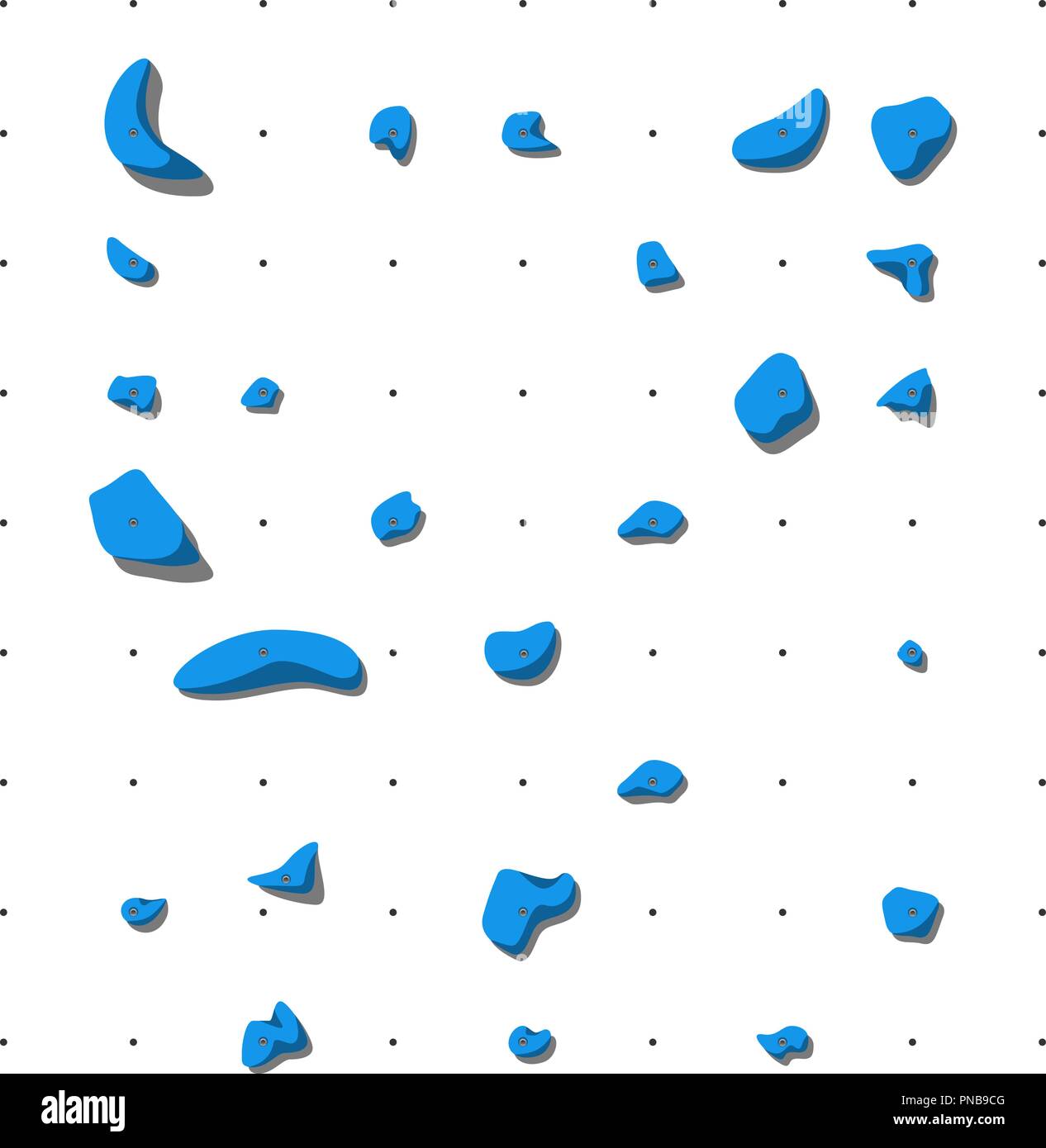 Climbing holds Stock Vector Images - Alamy