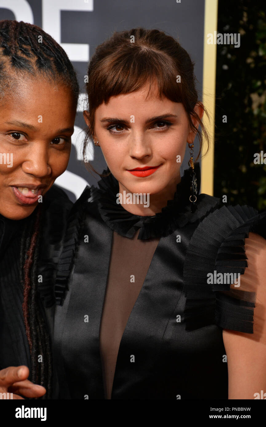 Emma Watson & Imkaan Executive Director Marai Larasi at the 75th Annual ...