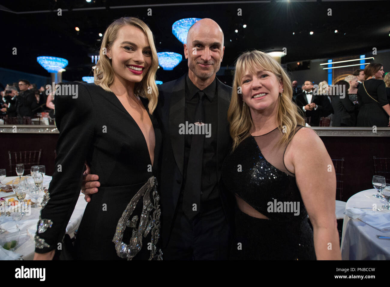 Margo Robbie, Craig Gillespie and Tonya Harding at the 75th Annual ...