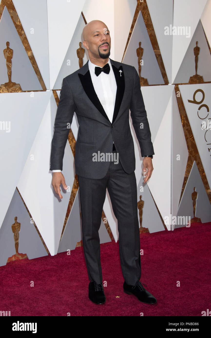 Common arrives on the red carpet of The 90th Oscars® at the Dolby ...