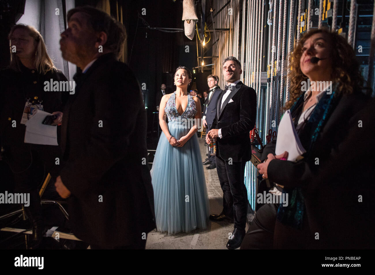 Oscar backstage hi-res stock photography and images - Alamy