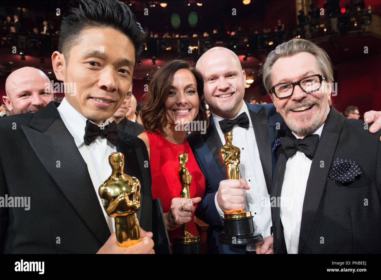 Oscar® winners Kazuhiro Tsuji, Lucy Sibbick, David Malinowski, and Gary ...