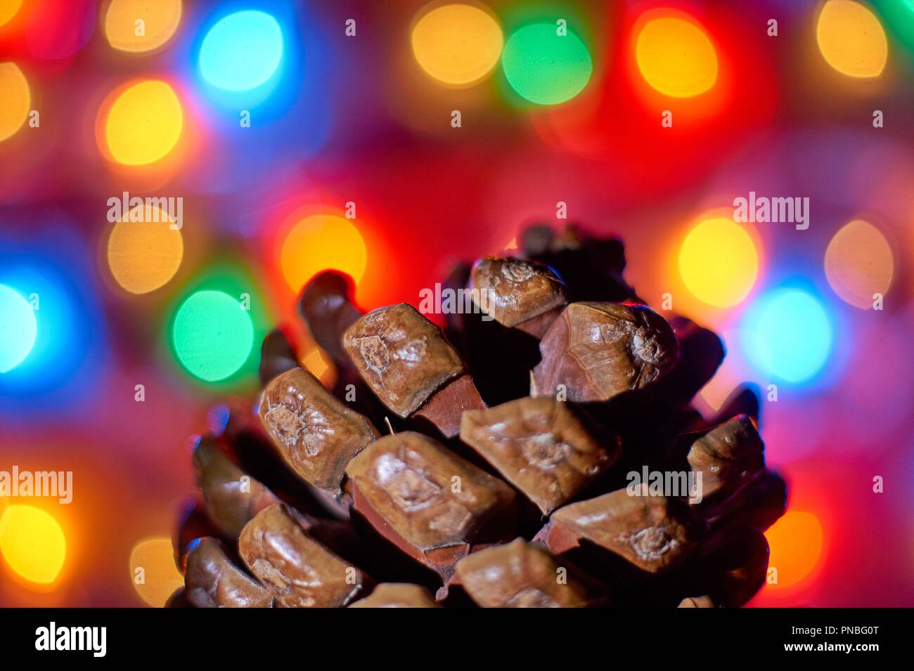 Abstract outline of light colored circles bokeh Stock Photo - Alamy