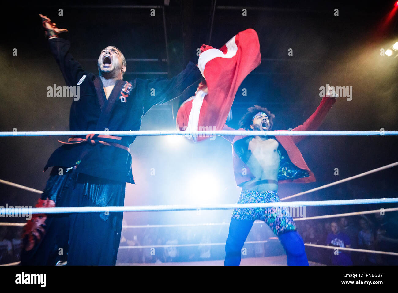 Bodyslam pro wrestling hi-res stock photography and images - Alamy