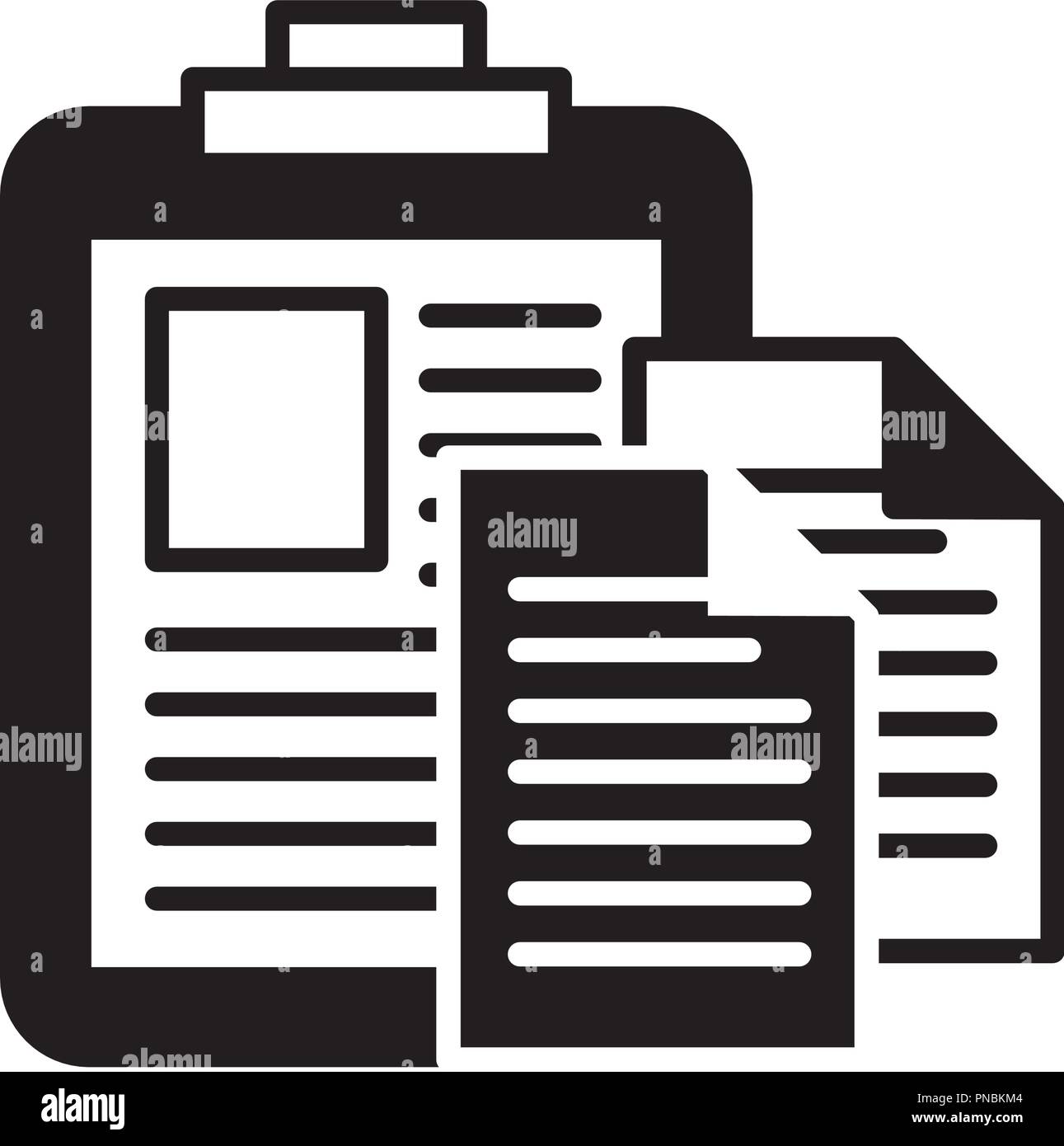 clipboard medical report document papers Stock Vector Image & Art - Alamy