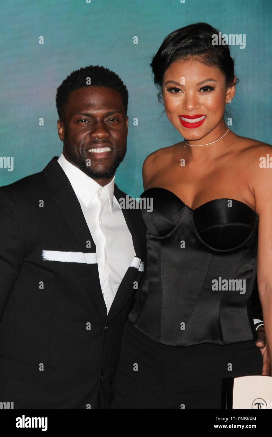 Kevin Hart, Eniko Parrish at the Premiere of Columbia Pictures ...
