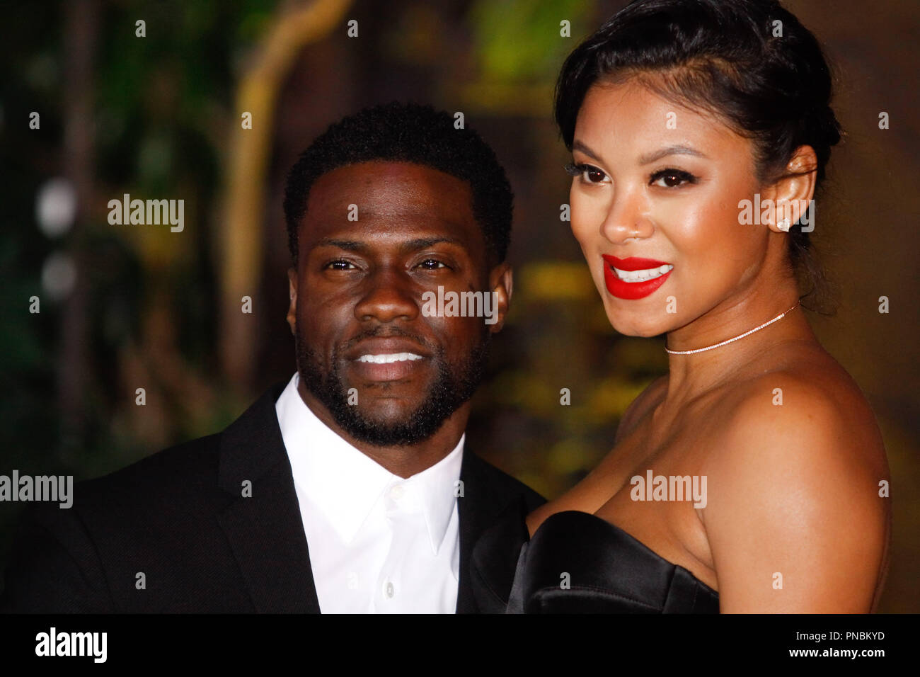 Kevin Hart, Eniko Parrish at the Premiere of Columbia Pictures ...