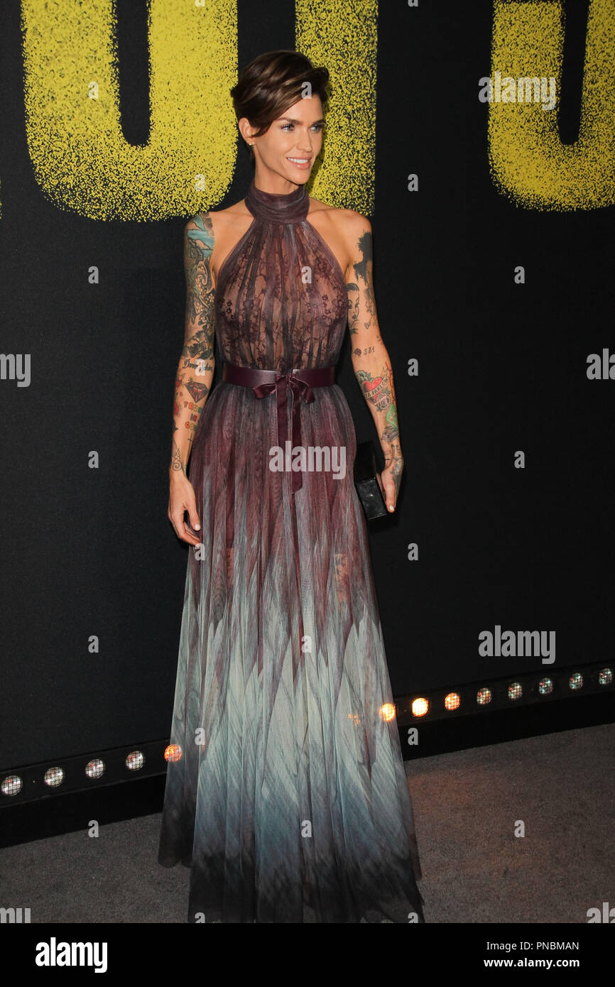 Ruby Rose at the World Premiere of Universal Pictures' "Pitch Perfect 3 ...