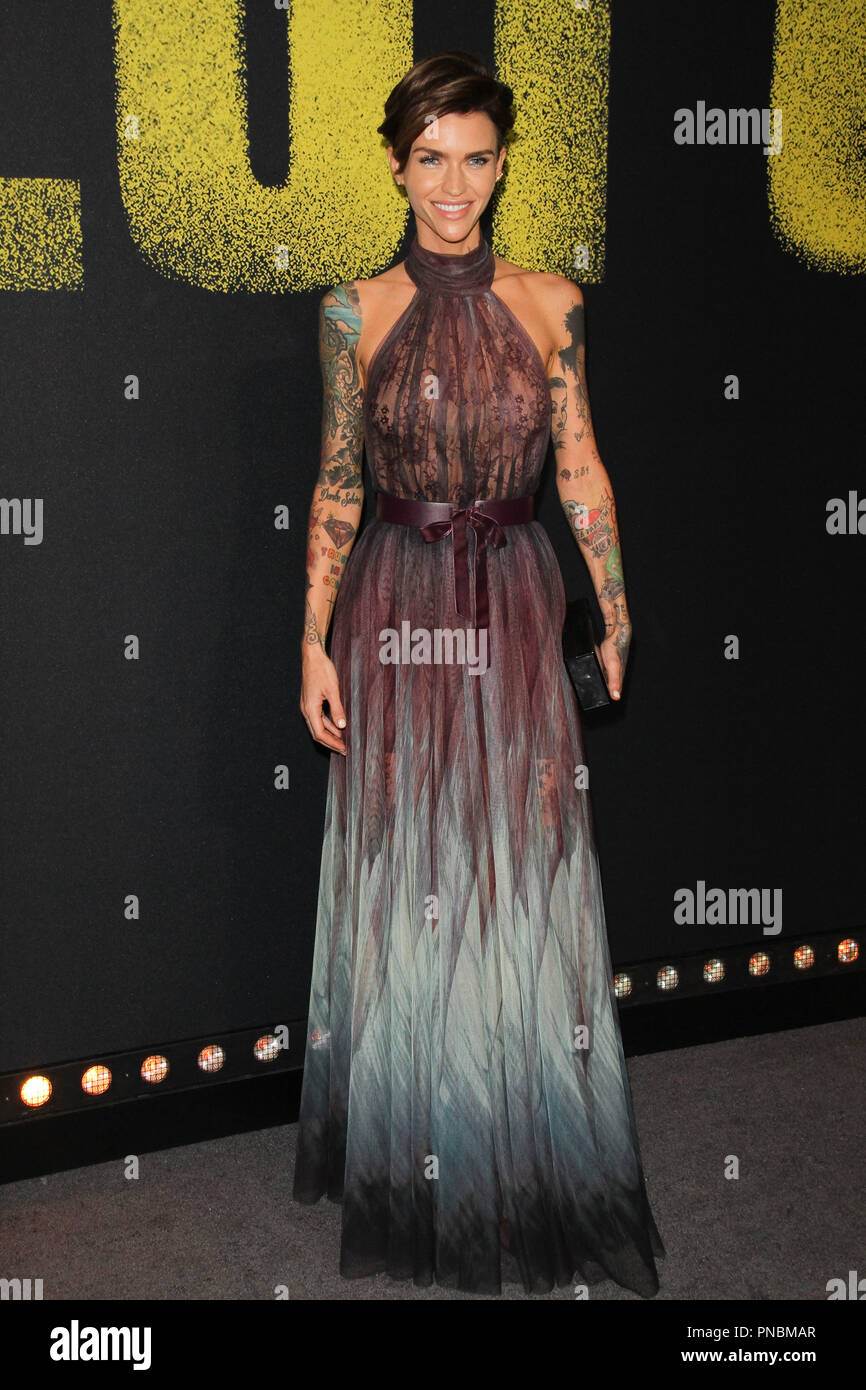 Ruby Rose at the World Premiere of Universal Pictures' "Pitch Perfect 3 ...